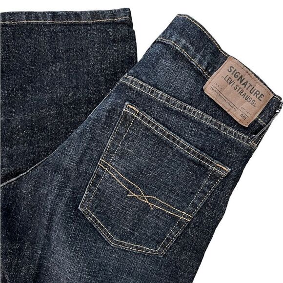 Levi's | Jeans | Levismens Signature S5 Straight Leg Jeans 5 Pocket ...